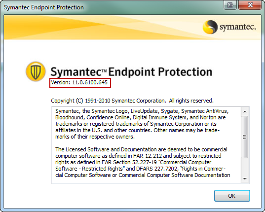 Symantec Endpoint Protection versions and builds – Exit | the | Fast | Lane